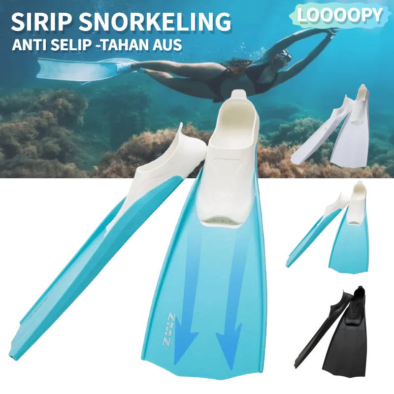 Jual Kaki Katak Sepatu Renang Diving Fin Sepatu Katak Dewasa Snorkeling ...