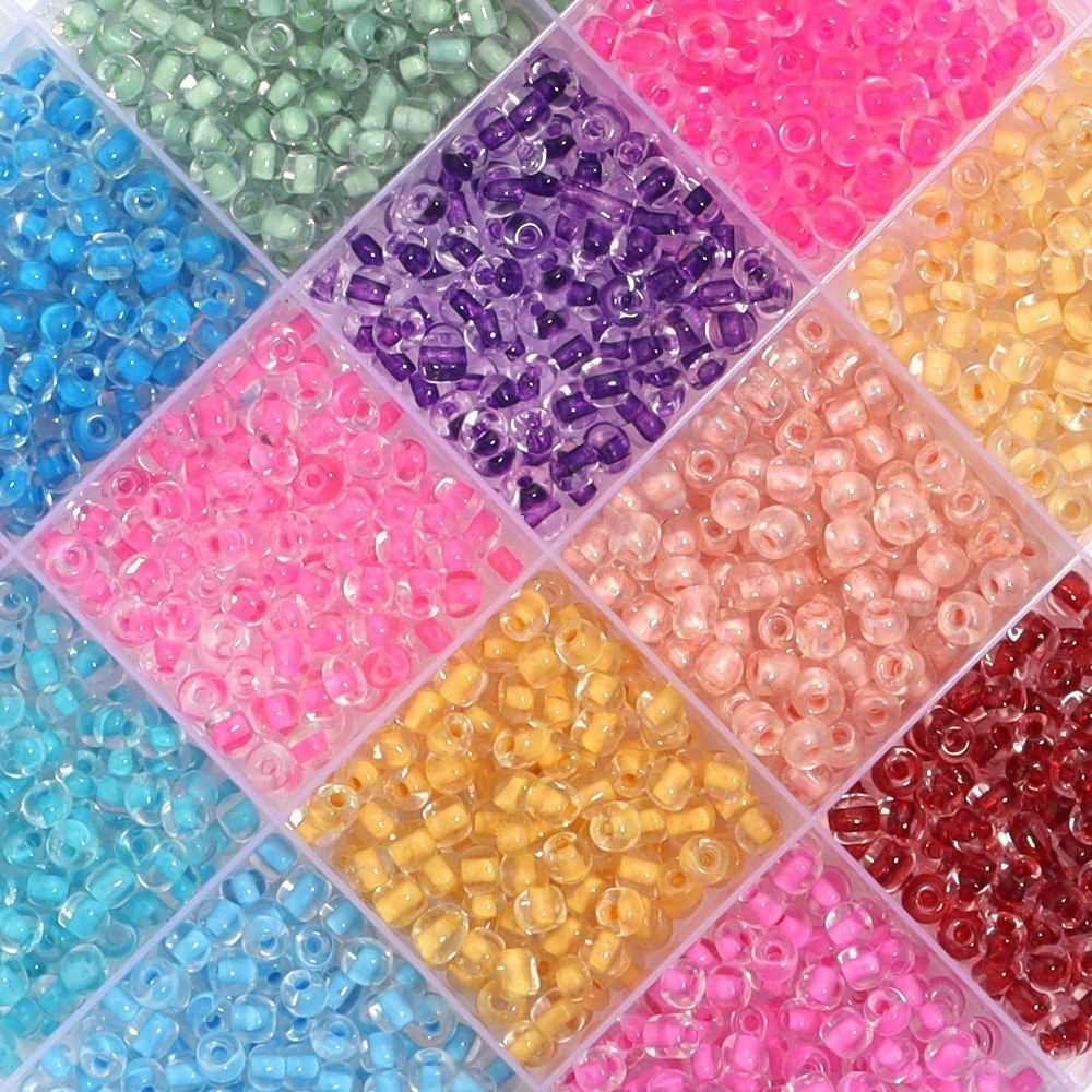 Jual Mote Pasir Pasir Kaca 2/3/4mm Manik -Manik Nasi Kaca Transparan ...