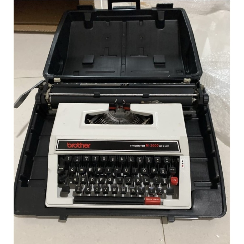 Jual Mesin Ketik / Tik Manual BROTHER M-2000 13 inc GRESS BARU ukuran ...