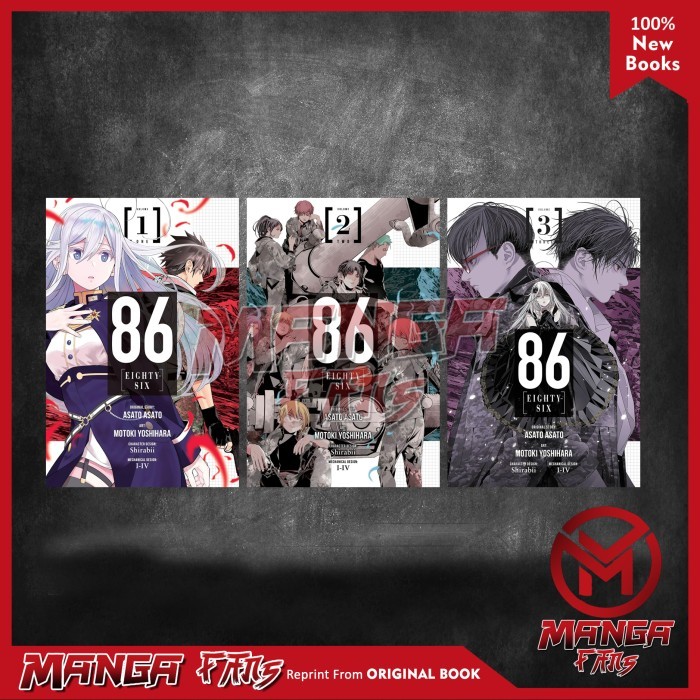 Jual Manga: 86-EIGHTY-SIX by Asato Asato - MangaFans | Shopee Indonesia
