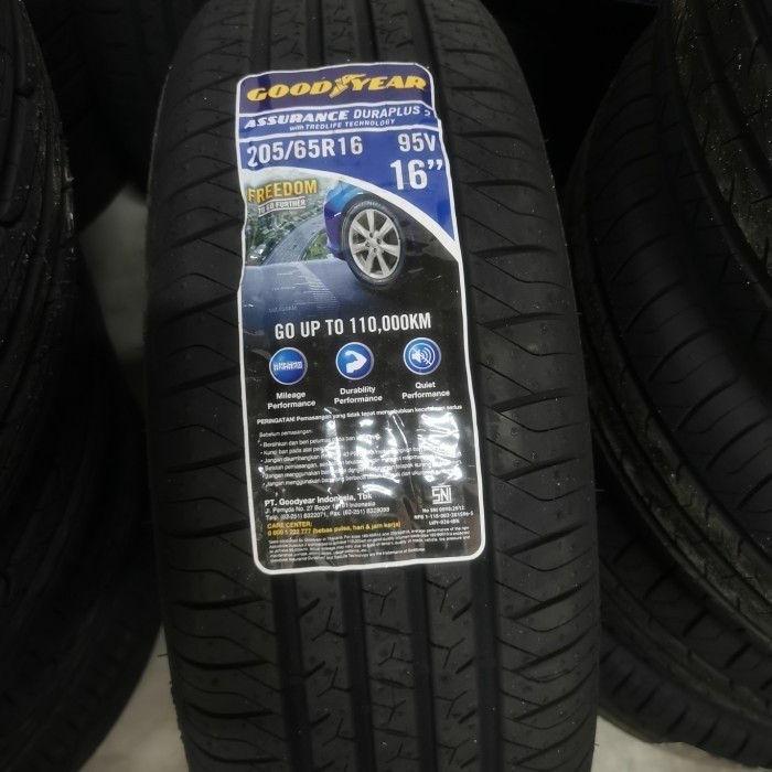 Jual Goodyear Assurance Duraplus 2 205/65 R16 Ban Mobil Innova Reborn ...