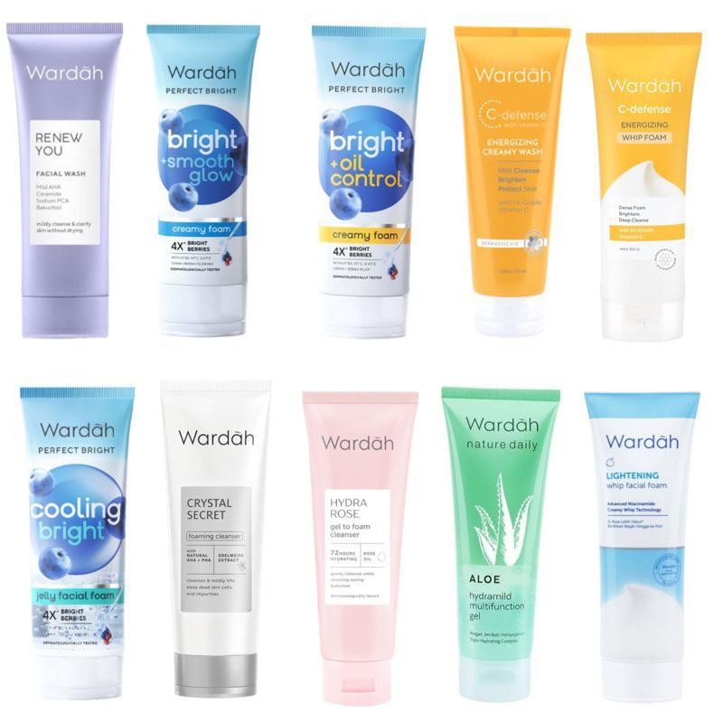 Jual Wardah Facial Foam All Series 100ml | Shopee Indonesia