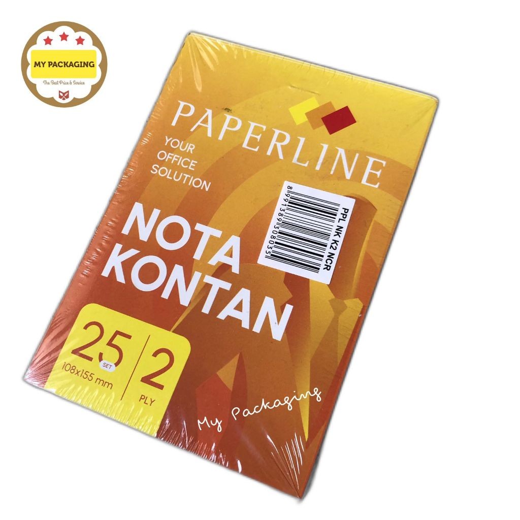Jual Buku Nota Kontan Kecil Rangkap 2 ply NCR / K2 - 25 lembar @ 2 ...