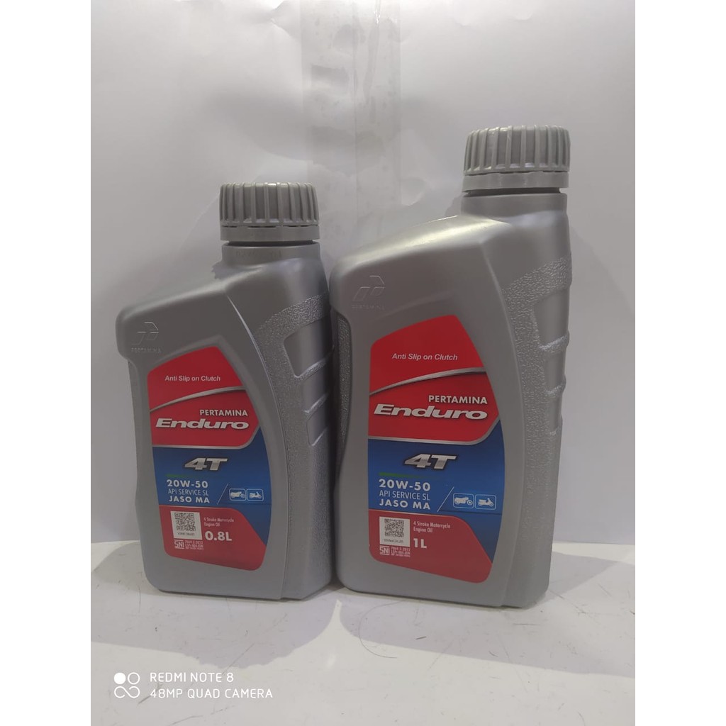 Jual OLI PERTAMINA ENDURO 4T 800ml SAE 20W-50 0.8L [DIJAMIN ORIGINAL] | Shopee Indonesia