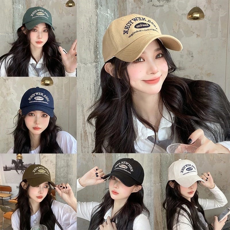 Jual [COD] Topi Baseball NEW YORK Distro Hat Casual Pria dan Wanita ...