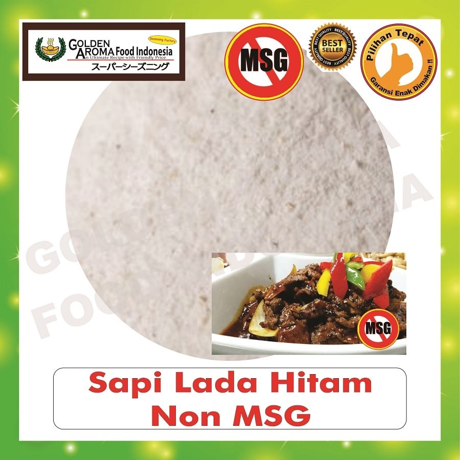 Jual Bubuk Tabur Rasa Sapi lada hitam Non MSG 100Gr Bumbu Serbaguna Halal Beef Blckpepper ...