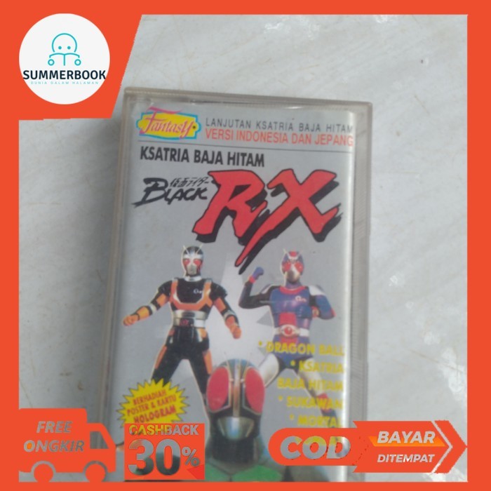 Jual KSATRIA BAJA HITAM BLACK RX-KASET PITA ORIGINAL | Shopee Indonesia
