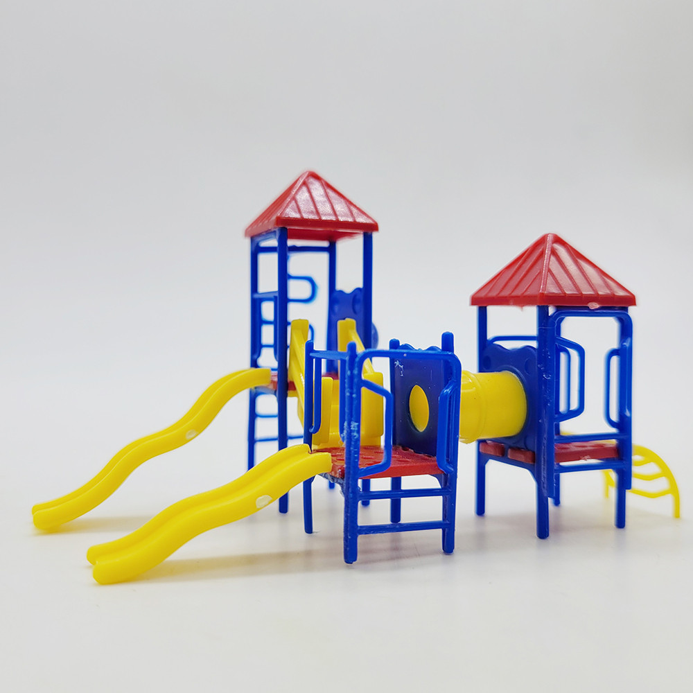 Jual 1:87 Ho Scale Children's Slide for Kindergarten Playground Park ...