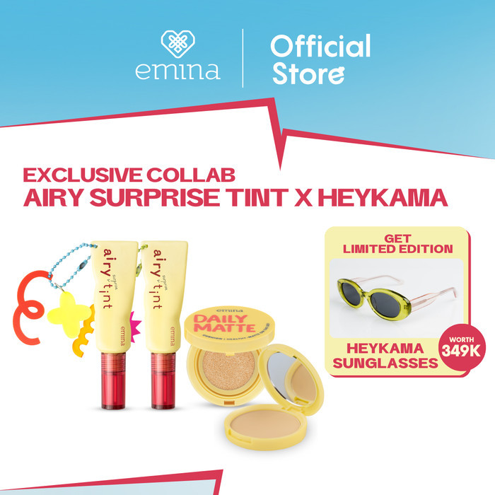 Jual TNKSYU - PROMO [Exclusive Emina X Heykama] Ombre Airy Tint ...
