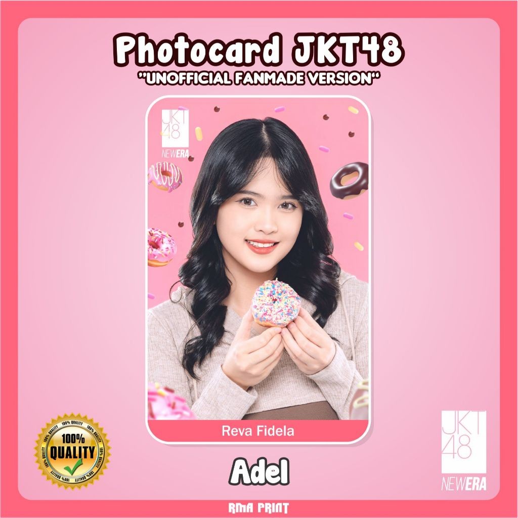 Jual COLLECT NOW!! PHOTOCARD JKT48 Unofficial Fanmade Think Donut FOTO CARD PHOTO CARD 2pcs ...