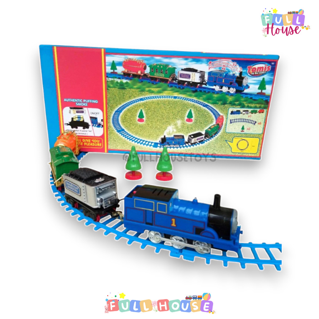 Jual KERETA API TOMIS ASAP KERETA API MODEL THOMAS BISA KELUAR ASAP ...