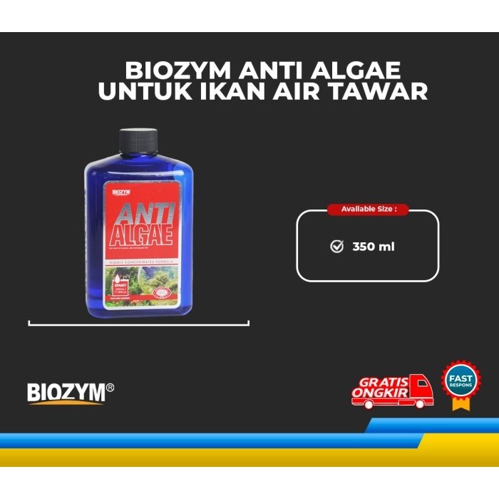 Jual BIOZYM Anti Algae for Fresh Water Fish - Anti Alga Ikan Air Tawar ...