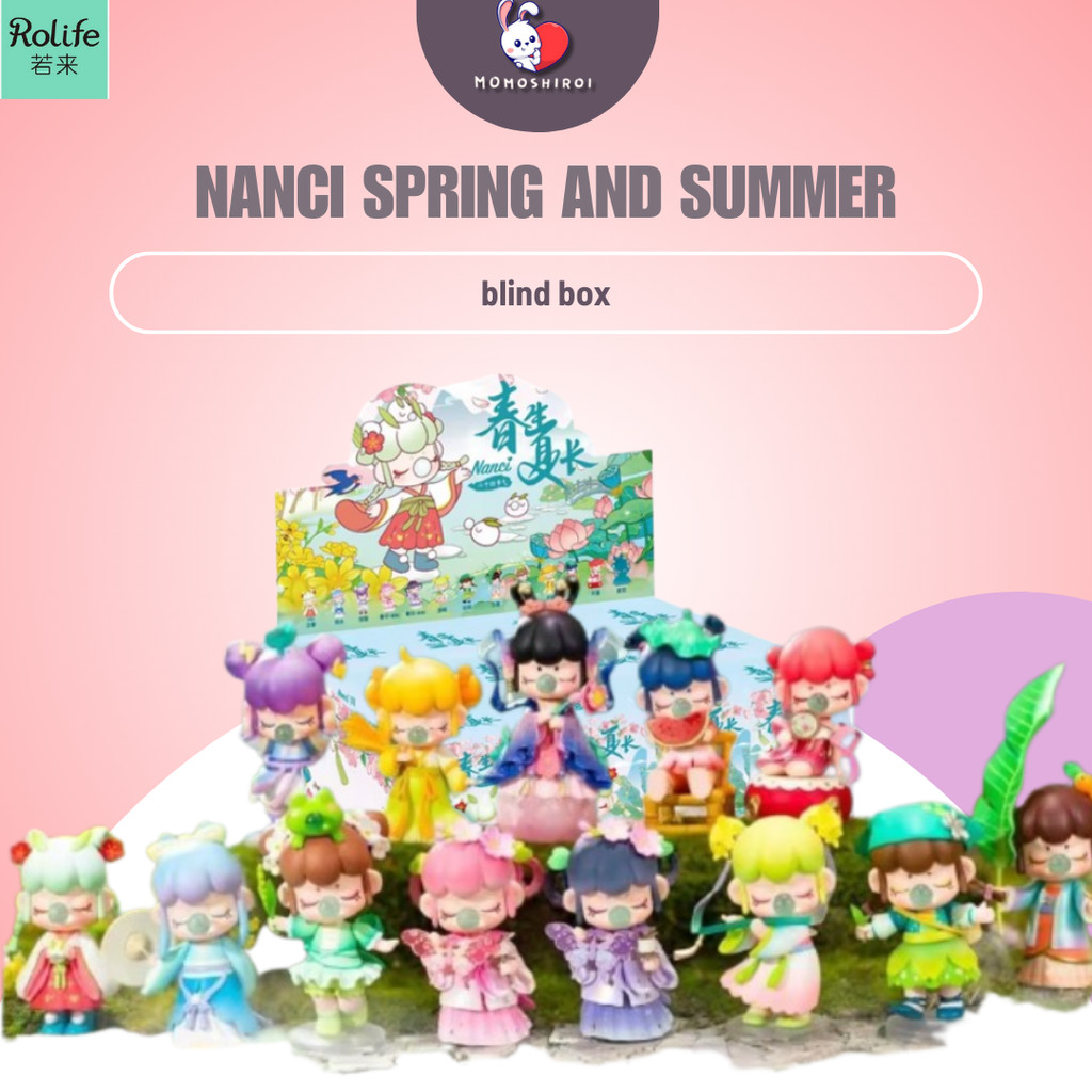 Jual Nanci Spring and Summer Rolife Figure blind box figure Nancy ...