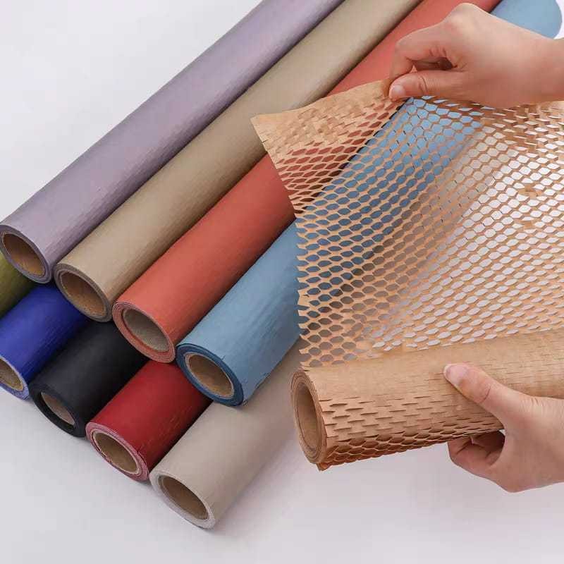 Jual Honeycomb Paper Wrap / Hexcel Wrap Roll 10meter Kertas Bubble Wrap ...