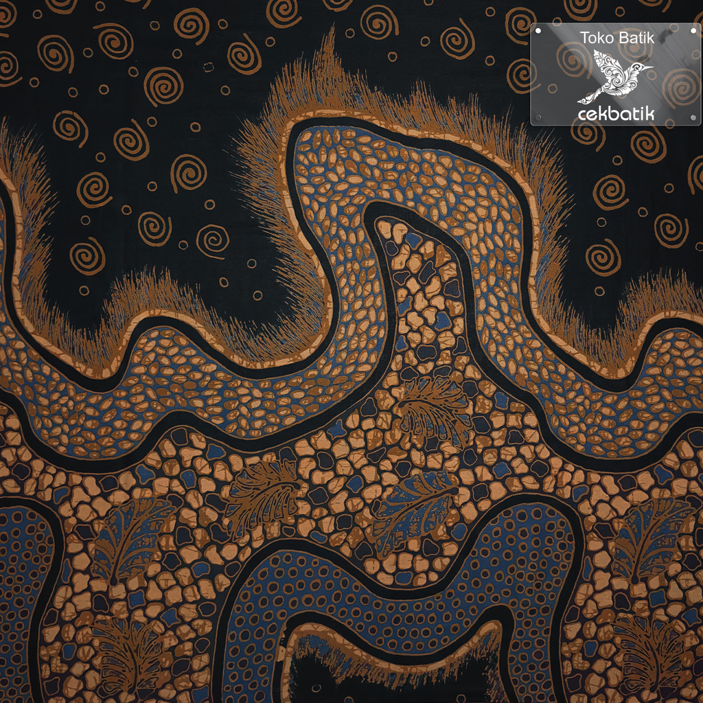 Jual kain batik - Kualitas Ekspor Motif Batik Rumput Batu alam Warna ...
