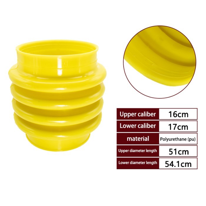 Jual Karet Spiral Stamper/Bellow Karet Stamper Kuda/Spiral Bellow ...