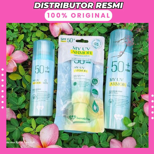 Jual Sunscreen BNB barenbliss MY UV Armor Serum Spray SPF 50+ PA+++ | Shopee Indonesia