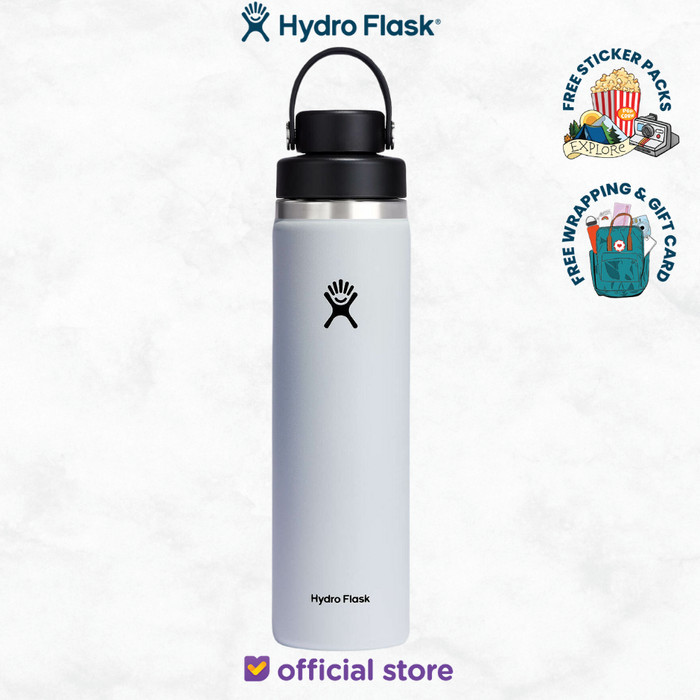 Jual Botol Insulated Hydro Flask Wide Mouth Flex Chug Cap 24 oz / 710 ...