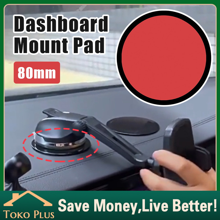 Jual Adhesive Dashboard Pad Mounting Disk, For Car Suction Cup Phone ...