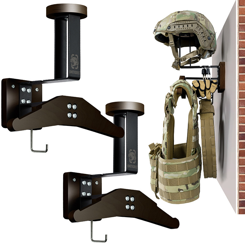Jual Tactical Gear Wall Mount, Police Gear Rack Plate Carrier Hanger ...