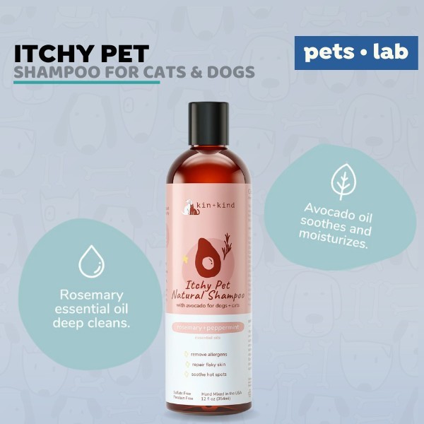 Jual kin+kind Itchy Pet Organic Shampoo Anjing Kucing Kulit Gatal Dog ...