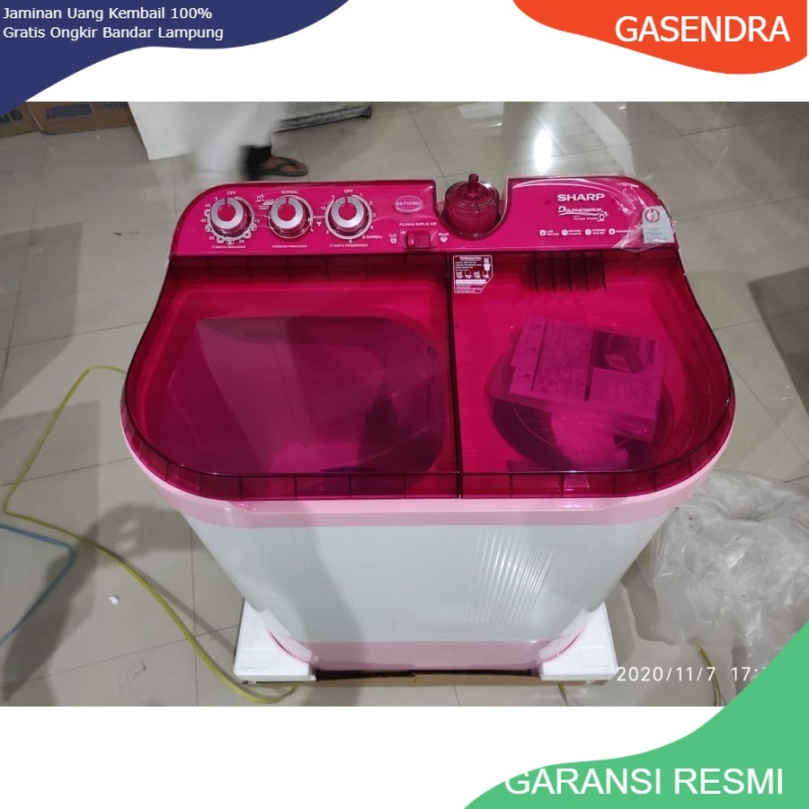 Jual MESIN CUCI SHARP EST 1270 SJ 12 KG 2 TABUNG EST1270 12KG ...
