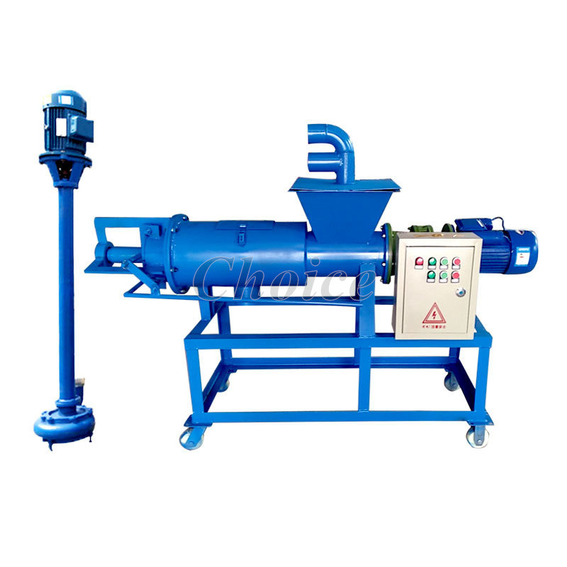 Jual Cow Manure Screw Press Separator Chicken Poultry Biogas Slurry ...