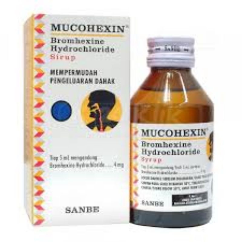 Jual Mucohexin Tablet Sirup obat batuk pengeluar dahak | Shopee Indonesia