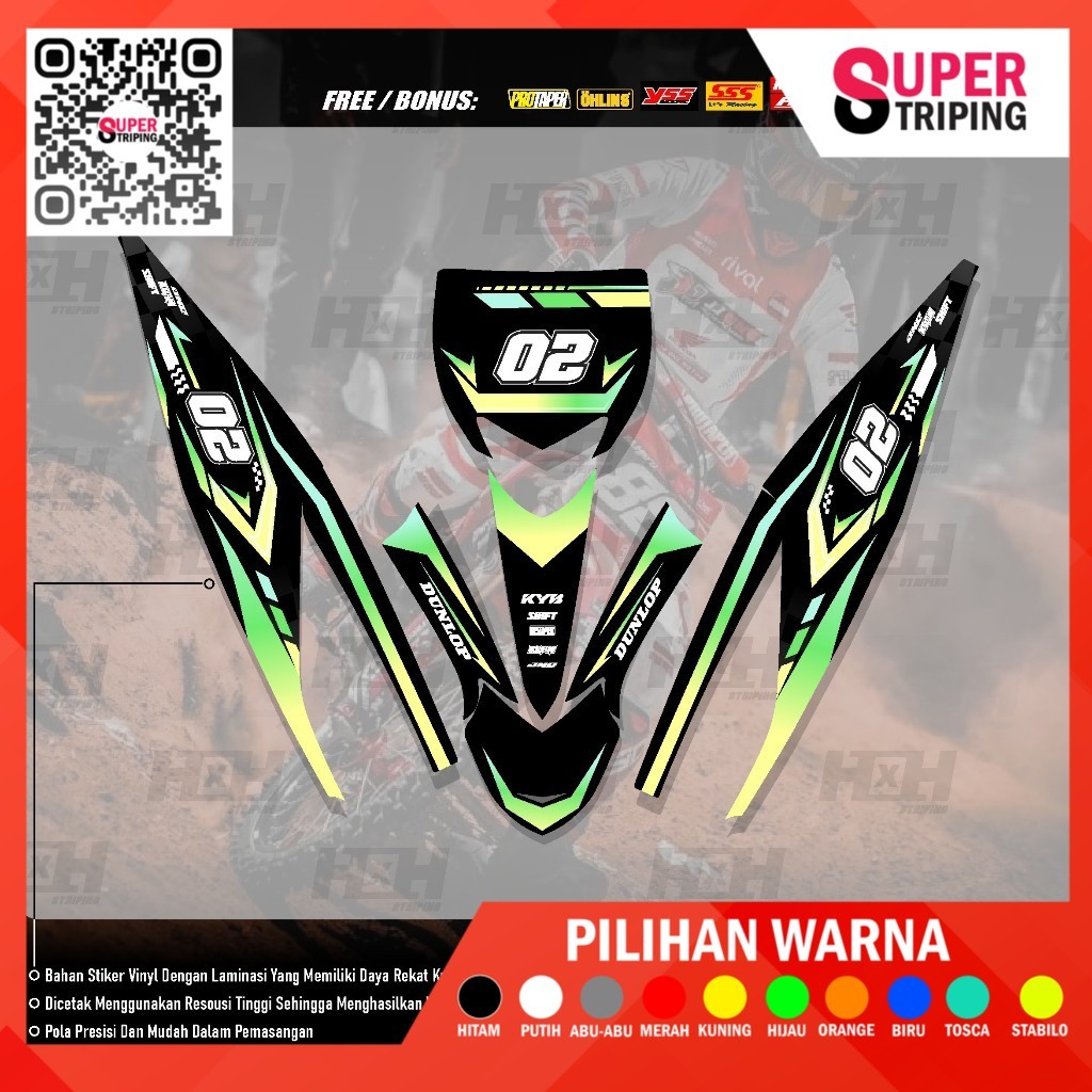 Jual RBT REVO ABSOLUTE rbt BEBEK MODIF SUPERMOTO YZ CRF KLX KX KTM GTX ...