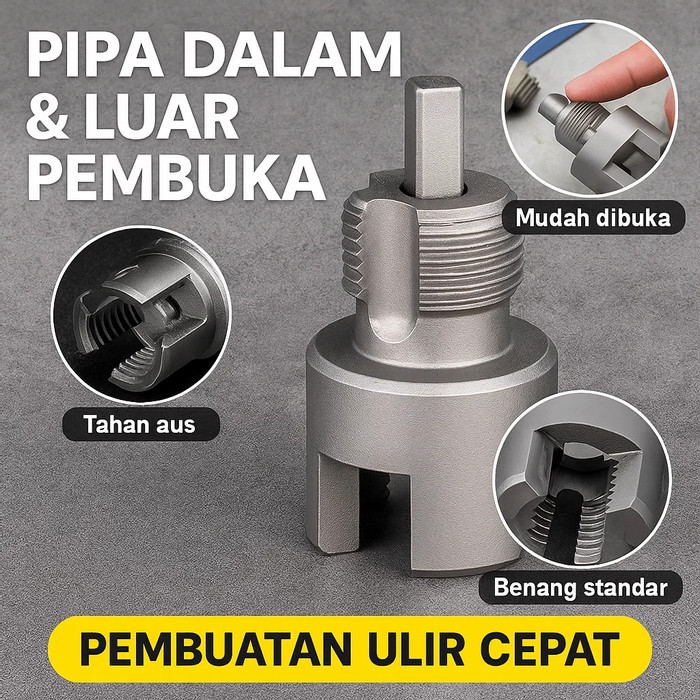 Jual ⚡COD⚡Alat Bor Ulir Presisi/ Pemotong Ulir Internal Dan Eksternal ...