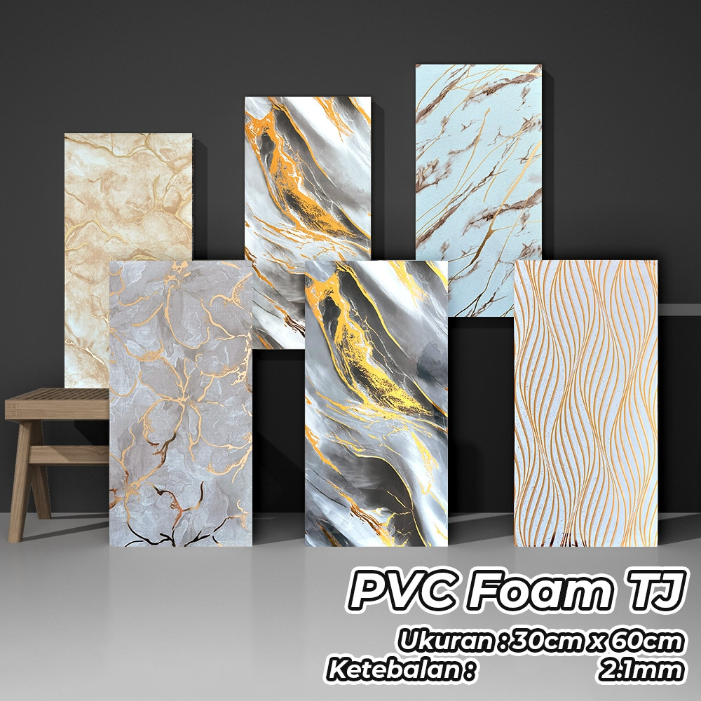 Jual Paket 10 Lembar Wallpaper Dinding Sticker Dinding Vinyl Marble ...