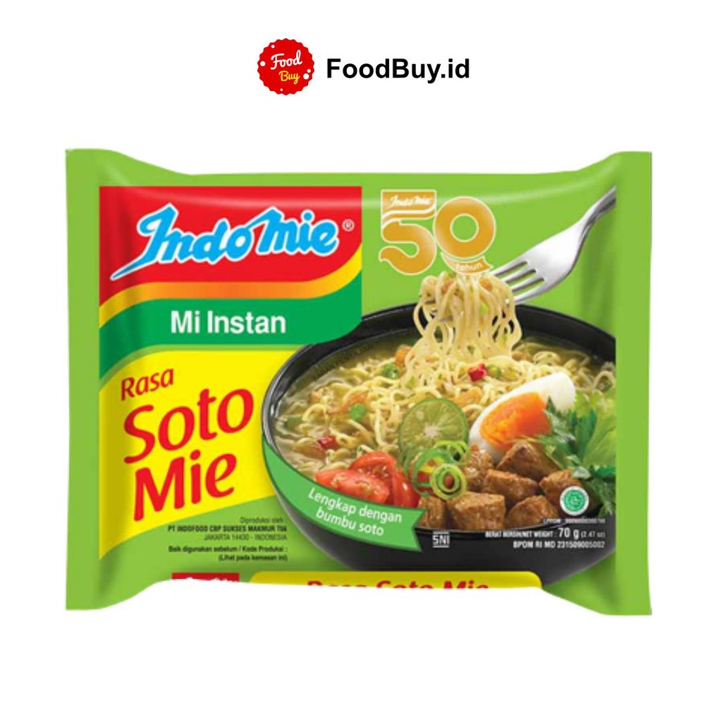 Jual Indomie Rasa Soto Mie 70 gr | Shopee Indonesia