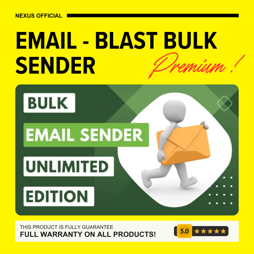 Jual Software Email Sender Bulk E-mail Professional Tools Blast ...