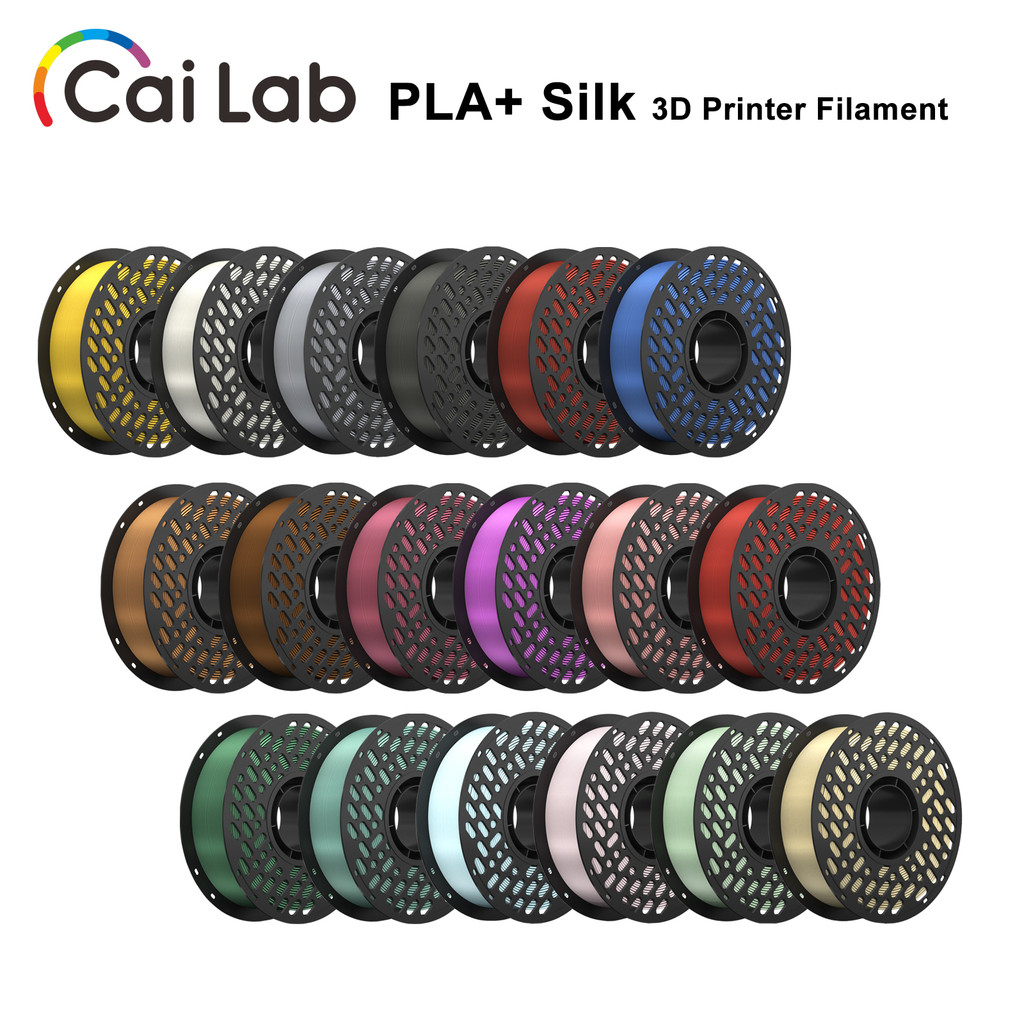 Jual CaiLab 1KG Silk PLA 3D Printer Filament 1.75mm for Bambu Lab ...