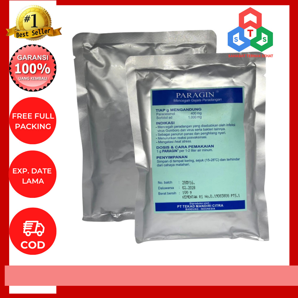 Jual Paragin 100 gram - Mengatasi Peradangan Mencegah Peradangan Hewan ...