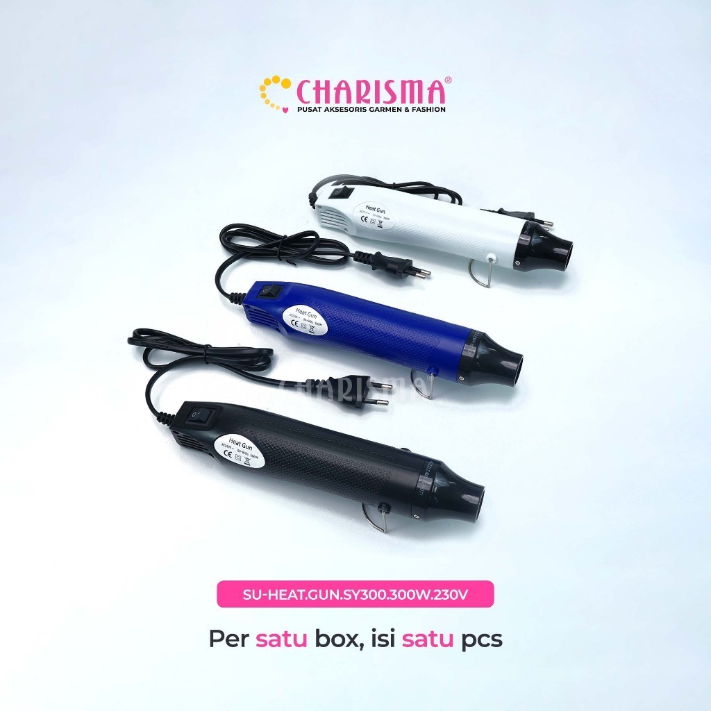 Jual Charisma Heat Gun Low Watt 300W - Mini Hot Gun / Electric Alat ...