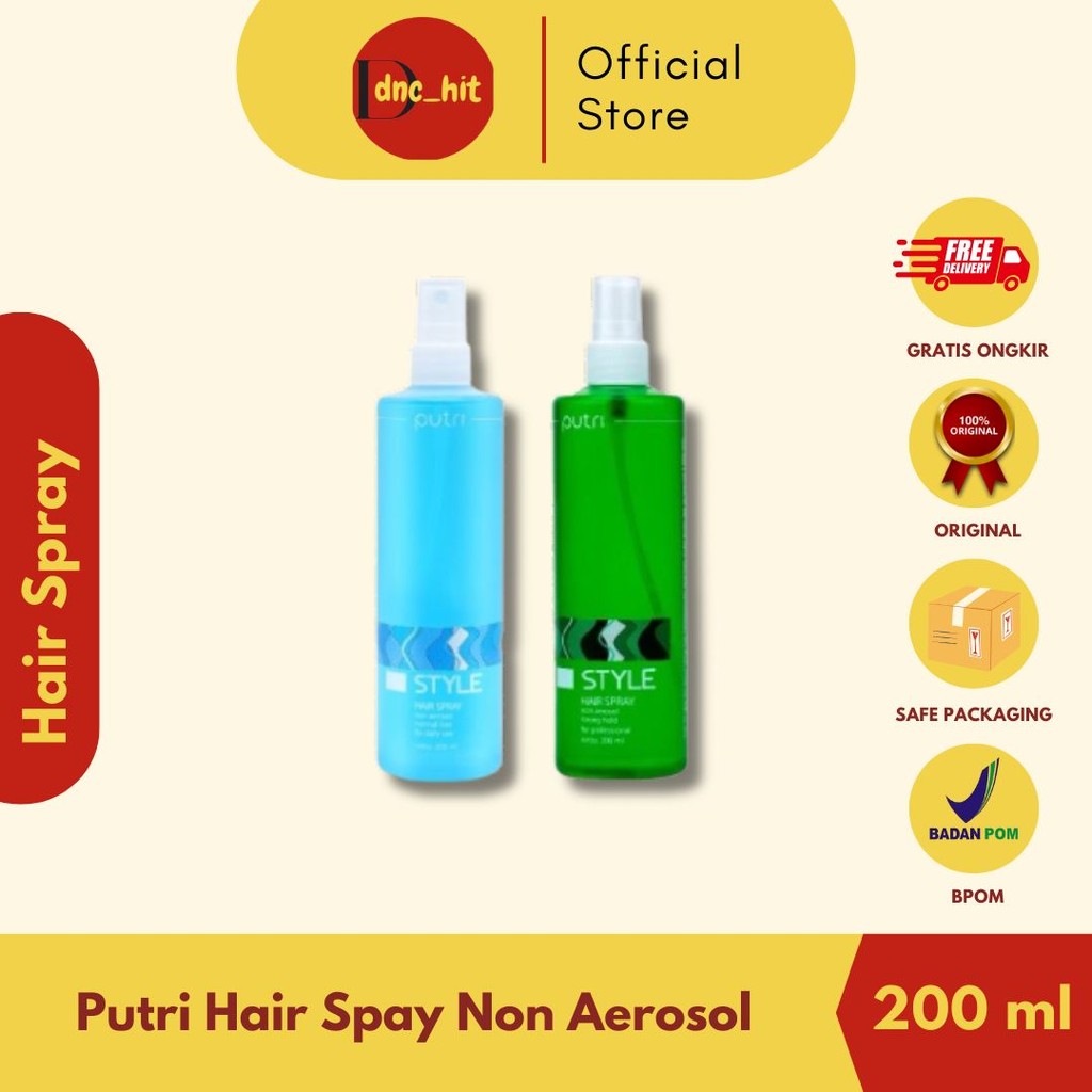 Jual Putri Style Hair Spray Non Aerosol 200ML | Shopee Indonesia