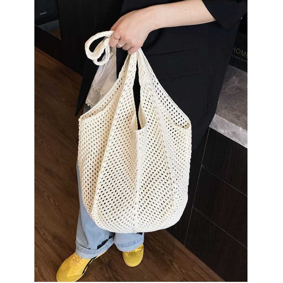 Jual Tote Bag Pantai Besar Multifungsi Dengan Material Katun Lembut ...