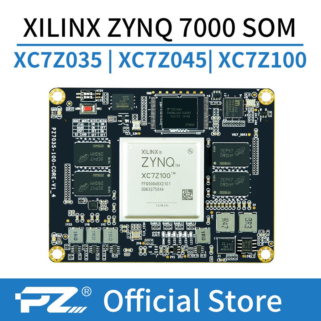 Jual PUZHI SoM 7035 7045 7100: Xilinx SoC ZYNQ 7000 7Z030 7Z035 7Z045 ...