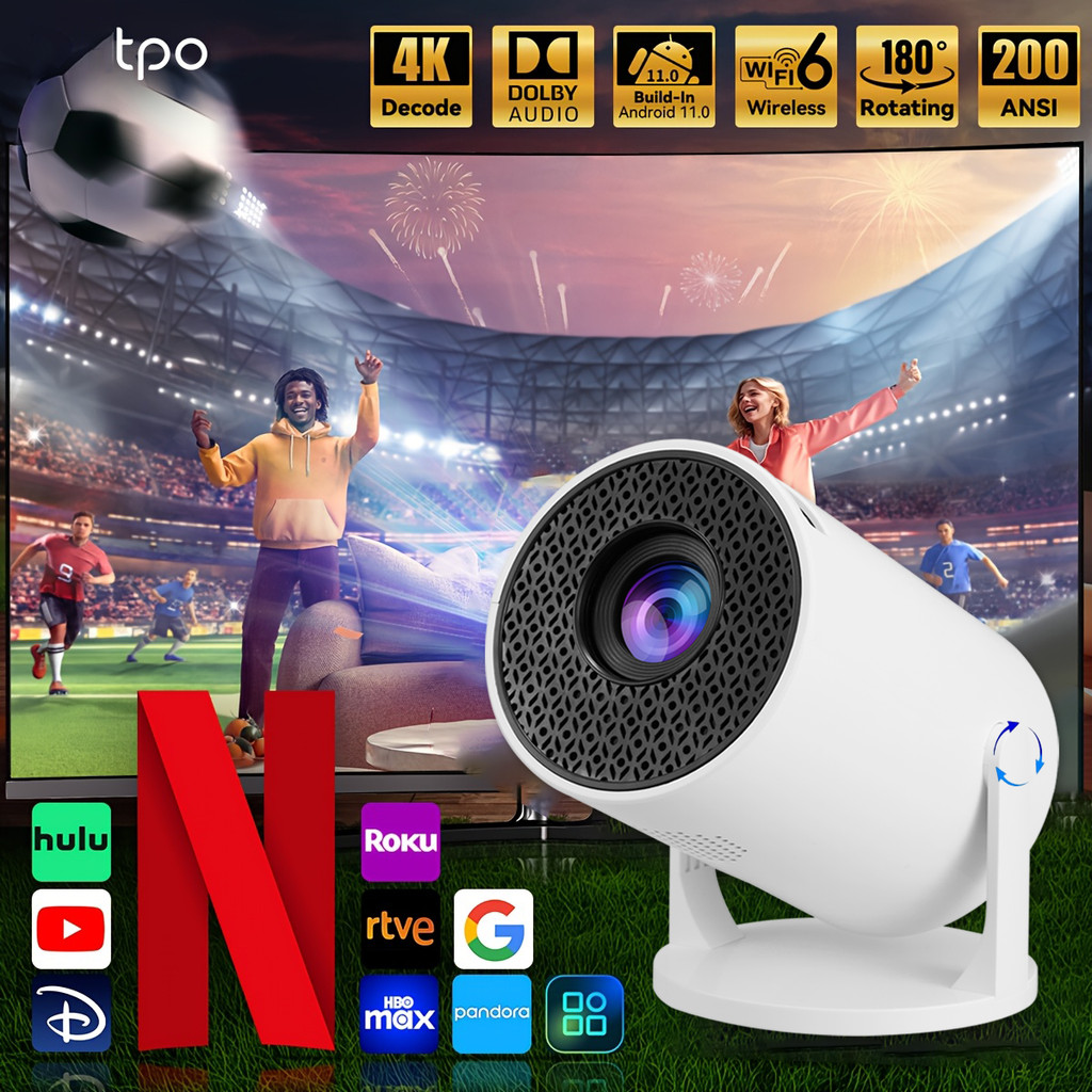 Jual Mag cube Projector 4K 1080P HD HY300 Pro M5 Outdoor Cinema ...