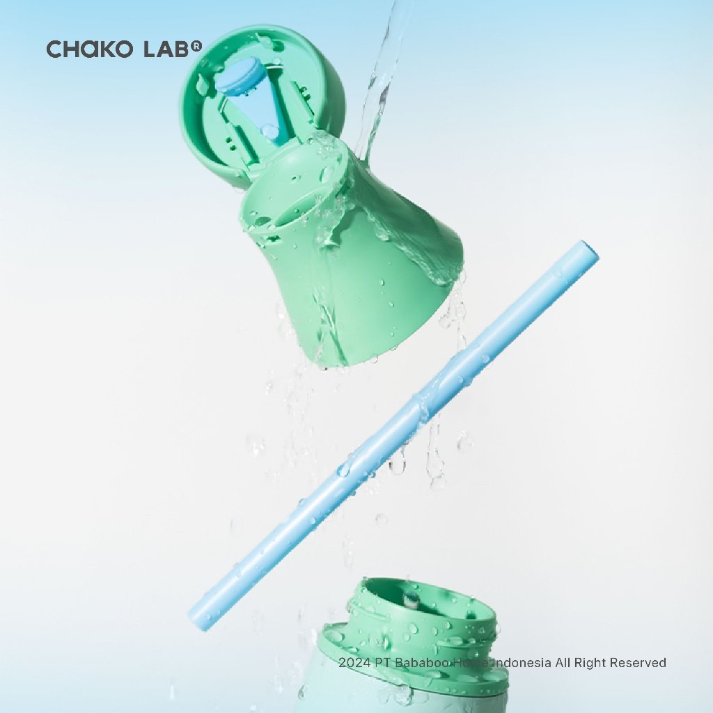 Jual GILISHOP CHAKO LAB Milk Pod Insulated Two-Ways Bottle 520ml ...