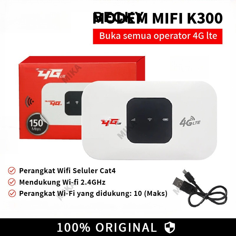 Jual BECKY MIFI MODEM WIFI 4G UNLOCK OPERATOR Perdana ,By.u,XL, Axis ...