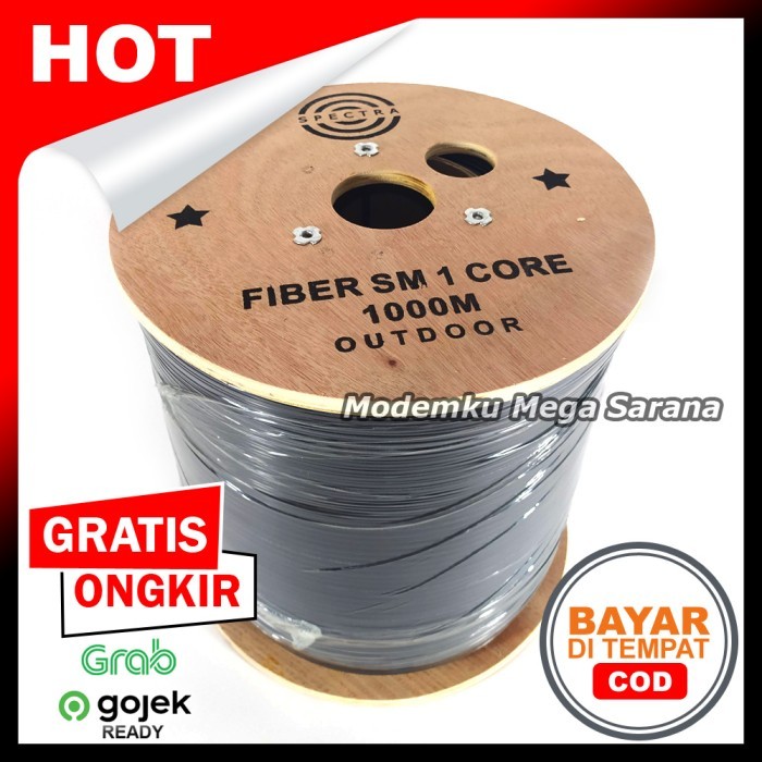 Jual 1000 Meter 1KM Spectra Kabel Fiber Optik Optic FO FTTH 1 Core 3 Seling | Toko Antena Yagi ...