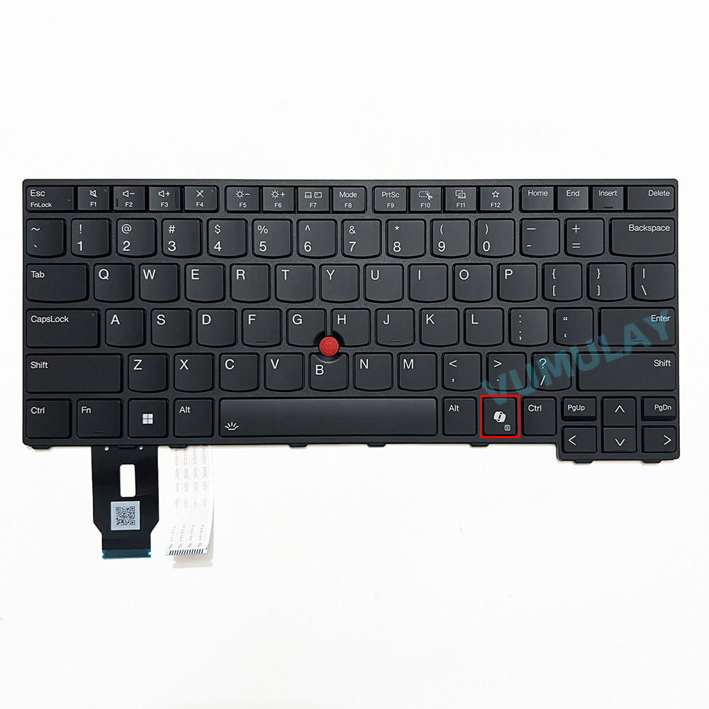 Jual US/Russian Backlit Keyboard for Lenovo ThinkPad T14 GEN 5 GEN 6 ...