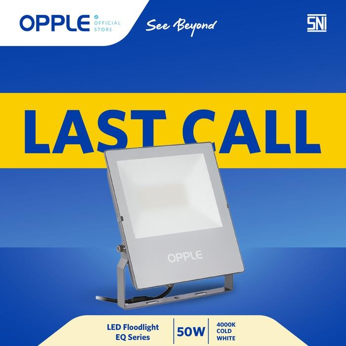 Jual OPPLE LED Lampu Sorot Floodlight EQ Series 50W 4000K | Shopee ...
