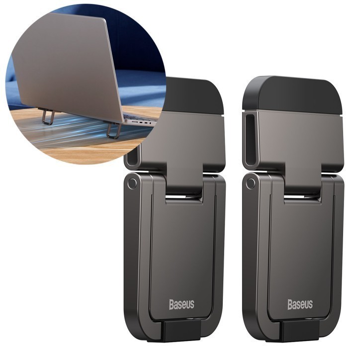 Jual BASEUS Stand Laptop Kickstand Slim 2pcs Tatakan Laptop - LUZC ...