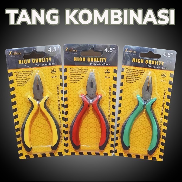 Jual Tang Potong Kombinasi Lancip Cucut Pelintir Plintir Lilit Jepit Kupas Jepit Kabel Kawat ...