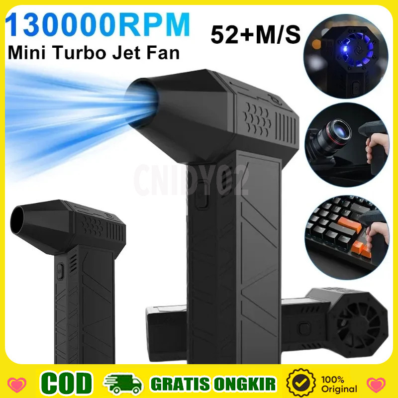 Jual 【COD】Mini Jet Fan Turbo Violent Turbo Fan 110000 RPM Jet Dry ...