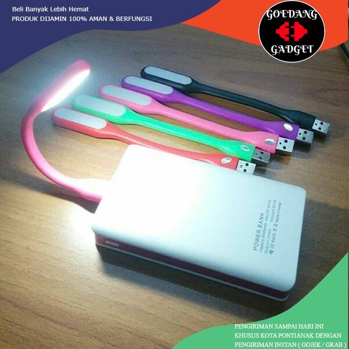 Jual LAMPU LED USB MODEL SIKAT STIK FLEKSIBEL EMERGENCY POWERBANK ...