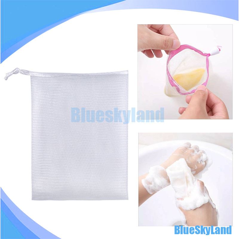 Jual 10PCS Soapnet Kantong Jaring Halus Pita 2 Lapis Berwarna Sabun ...